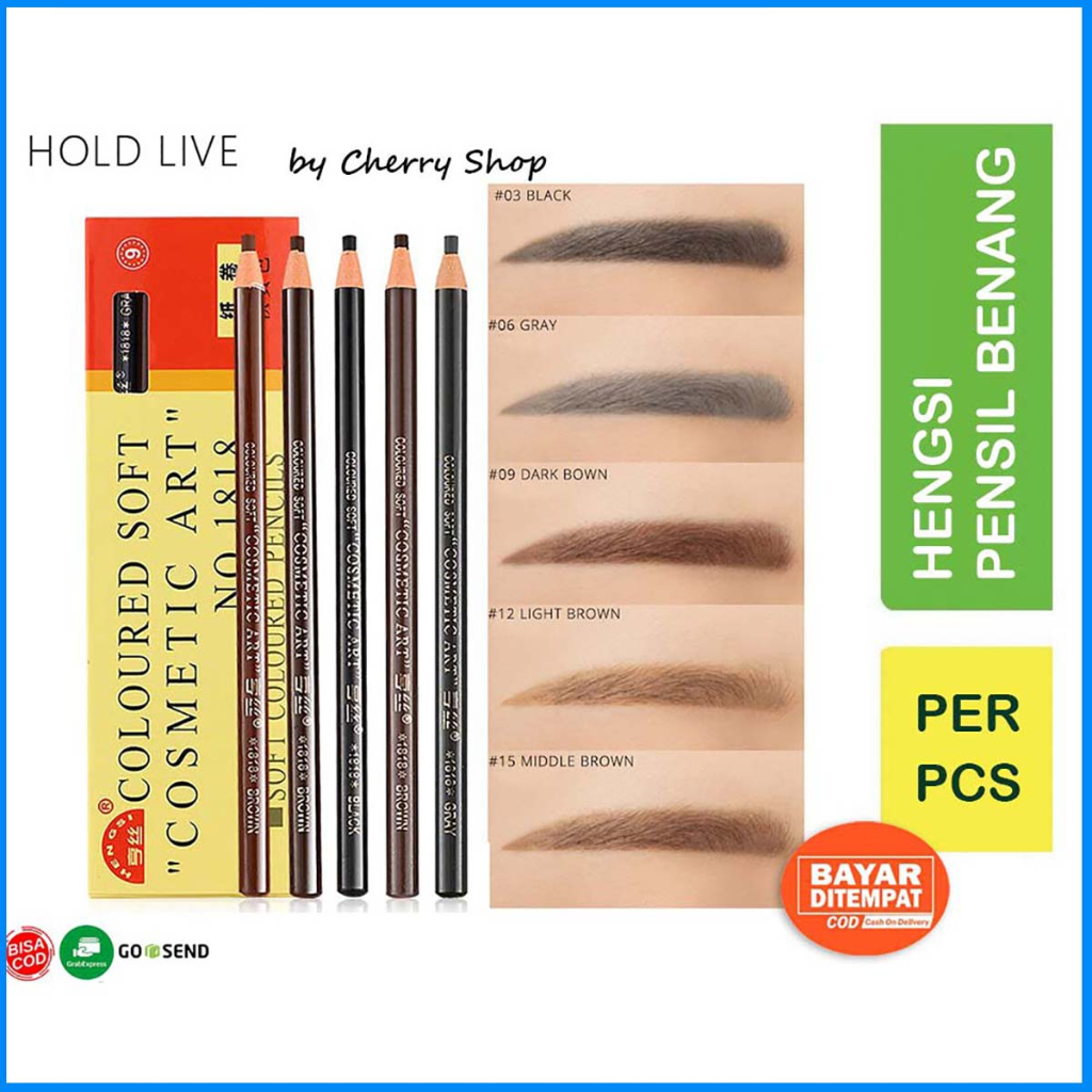 Jual [READY] Pensil Alis Benang / Hengsi Eyebrow Pencil | Coklat ...