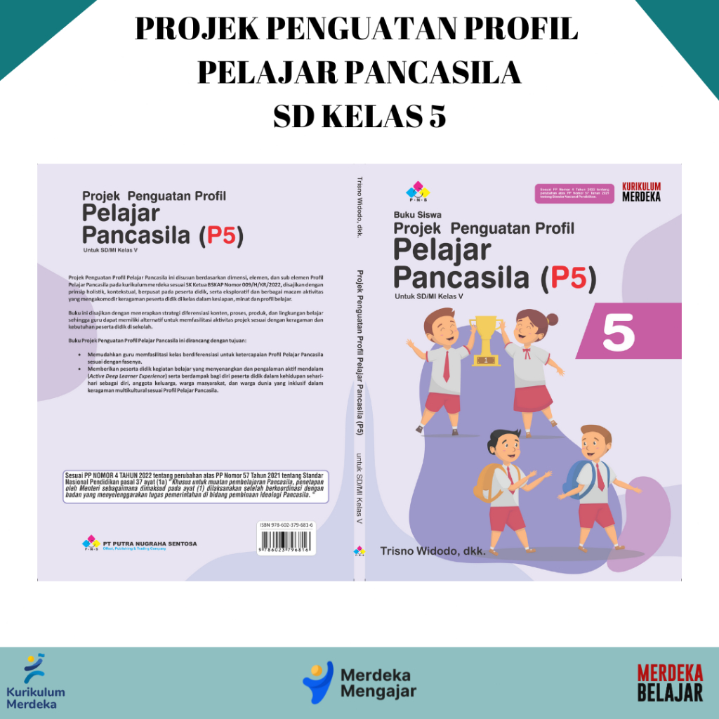 Jual Buku Projek Penguatan Profil Pelajar Pancasila SD/MI Kelas 5 | Shopee Indonesia
