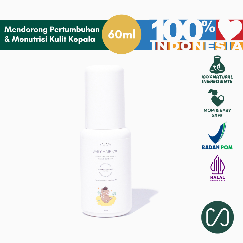 Jual Cahaya Naturals Baby Hair Oil 60 mL - Minyak Rambut Bayi | Shopee ...