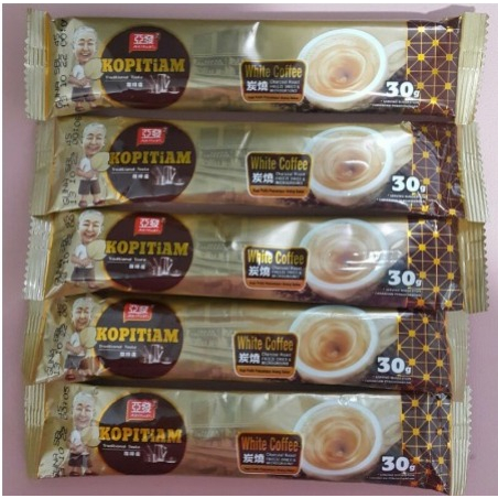 Jual KOPI Ah Huat Kopitiam White Coffee Charcoal Roast Sachet Eceran - SLY | Shopee Indonesia