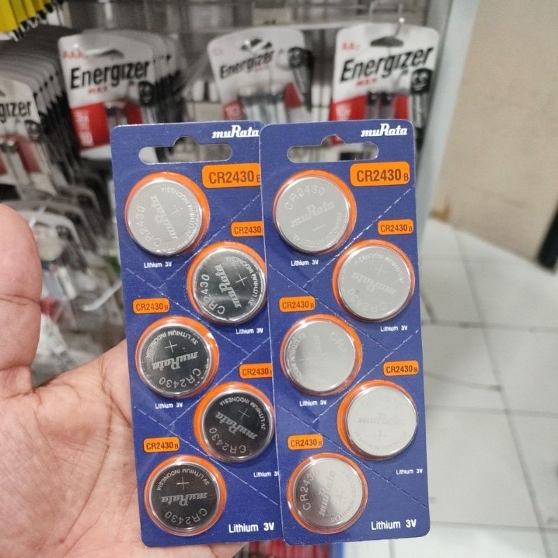 Jual Sony Murata Lithium 3v Battery Murata CR2430 CR-2340 Baterai ...