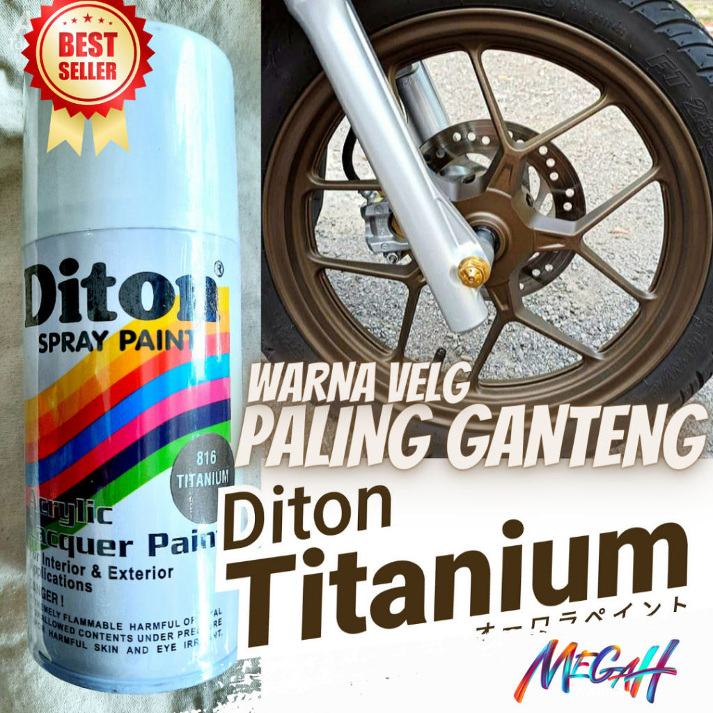 Jual Diton Cat Velg Cat Semprot Cat Body Cat Pylox Pilok (Bronze ...