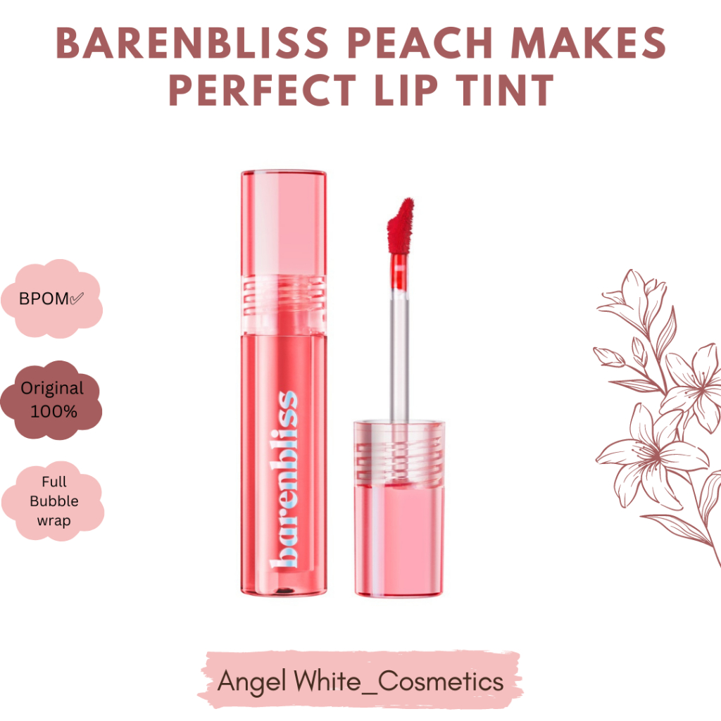 Jual BARENBLISS PEACH MAKES PERFECT LIP TINT | Shopee Indonesia