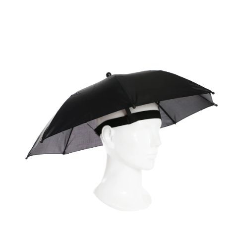 Jual NEW!!! Payung Topi edisi BLACK MISTERY warna hitam Diameter 60cm ...