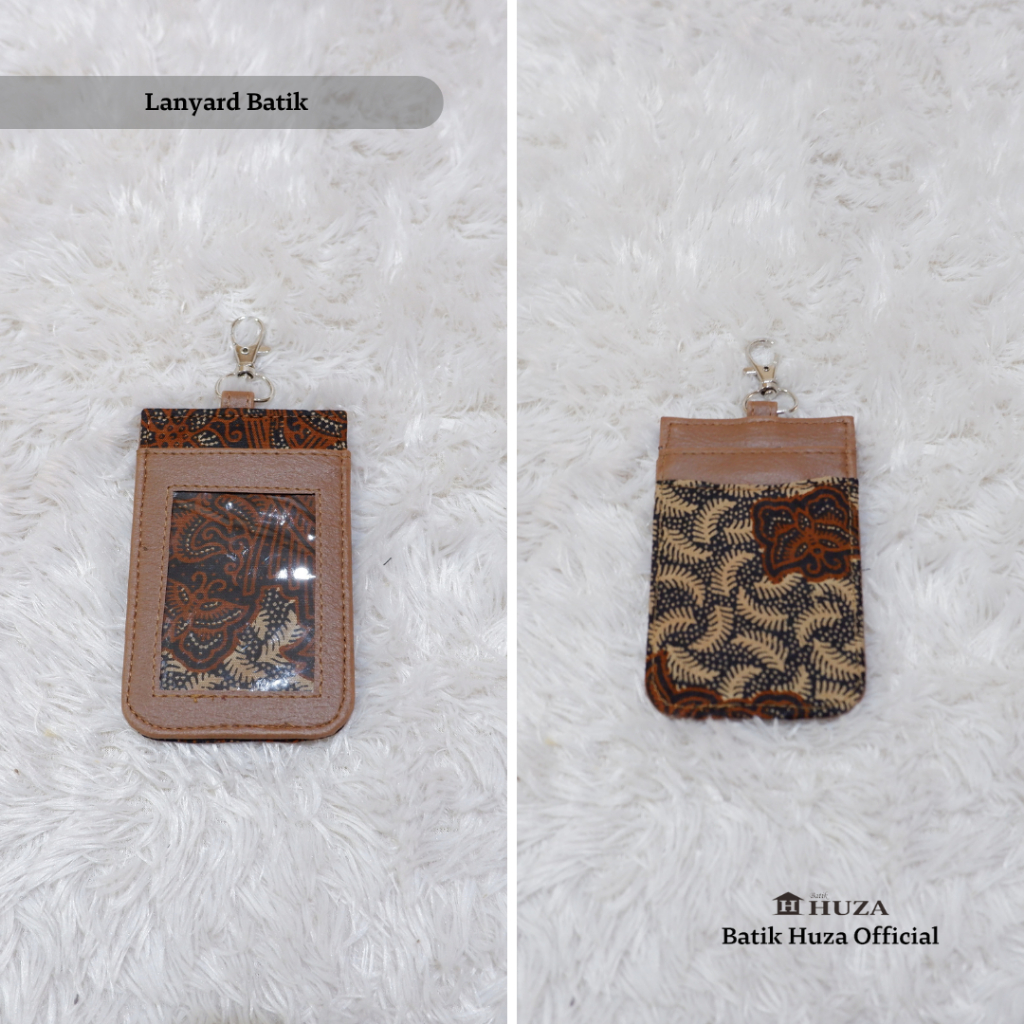 Jual Batik Huza Lanyard Batik/Name tag Batik/ID Card Batik | Shopee ...