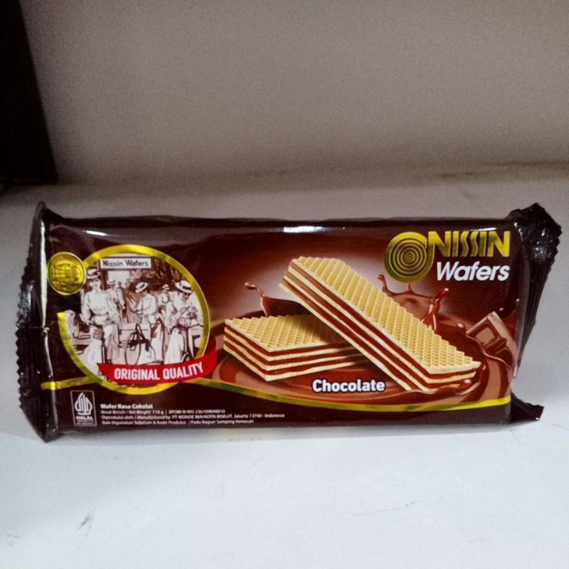 Jual NISSIN WAFERS RASA COKLAT 110GRAM | Shopee Indonesia
