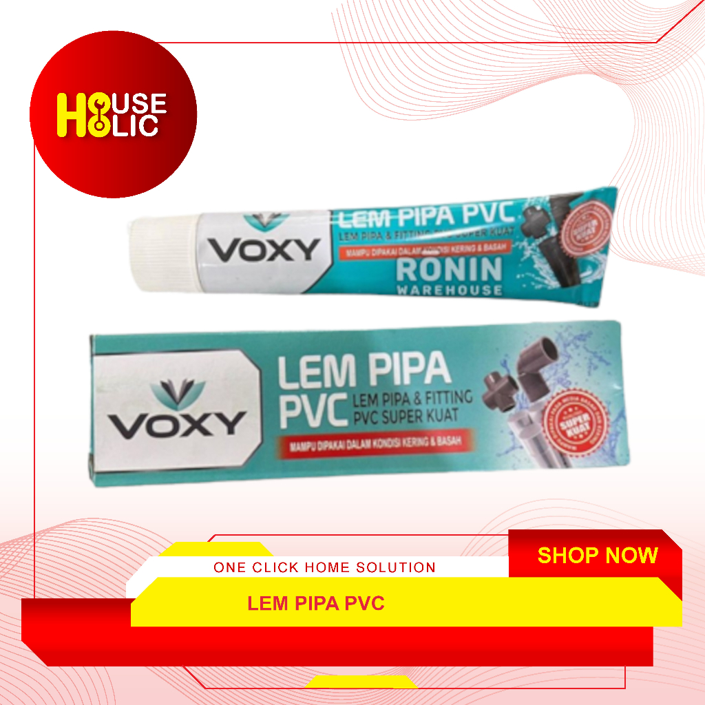 Jual Lem Pipa PVC 40Gram / Lem Paralon Pralon Pipe Adhesive 40g ...