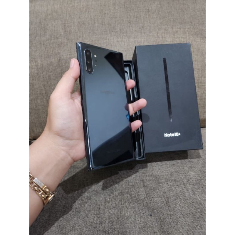 Jual Samsung Note 10 Plus DUAL SIM EX SEIN 12/256GB | Shopee Indonesia