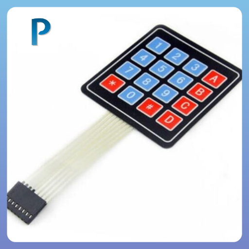 Jual Keypad Membrane 4x4 Keyboard Matrix Arduino - Cocok untuk ...