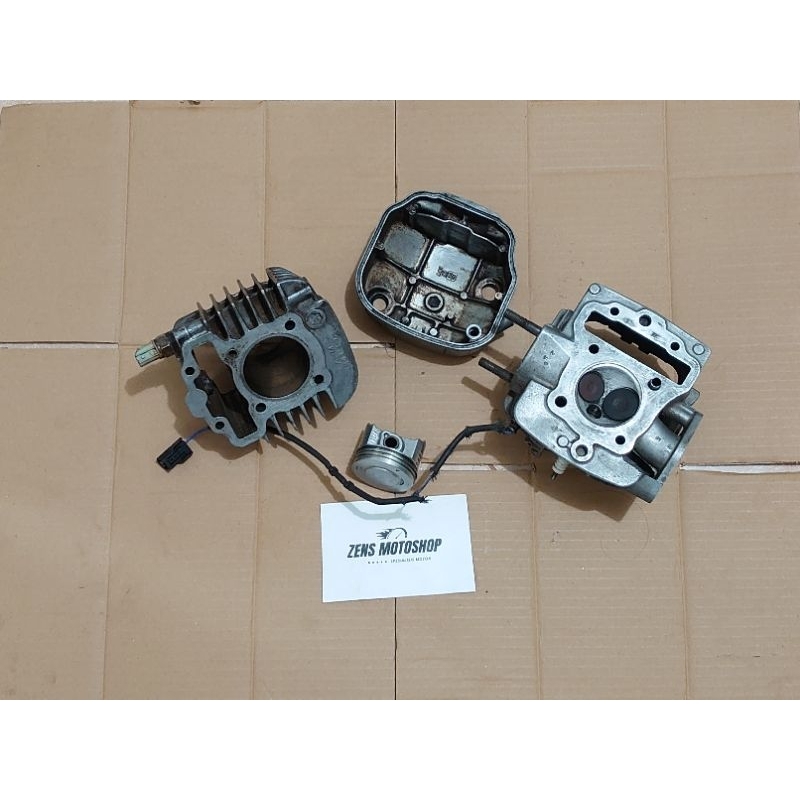 Jual Blok Cylinder Head Kop Blok Seher Set Revo Fit Fi K03 Original ...