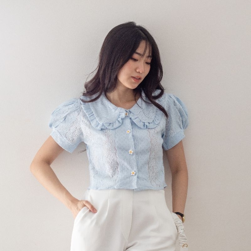 Jual [NALA] Rose Top | Shopee Indonesia