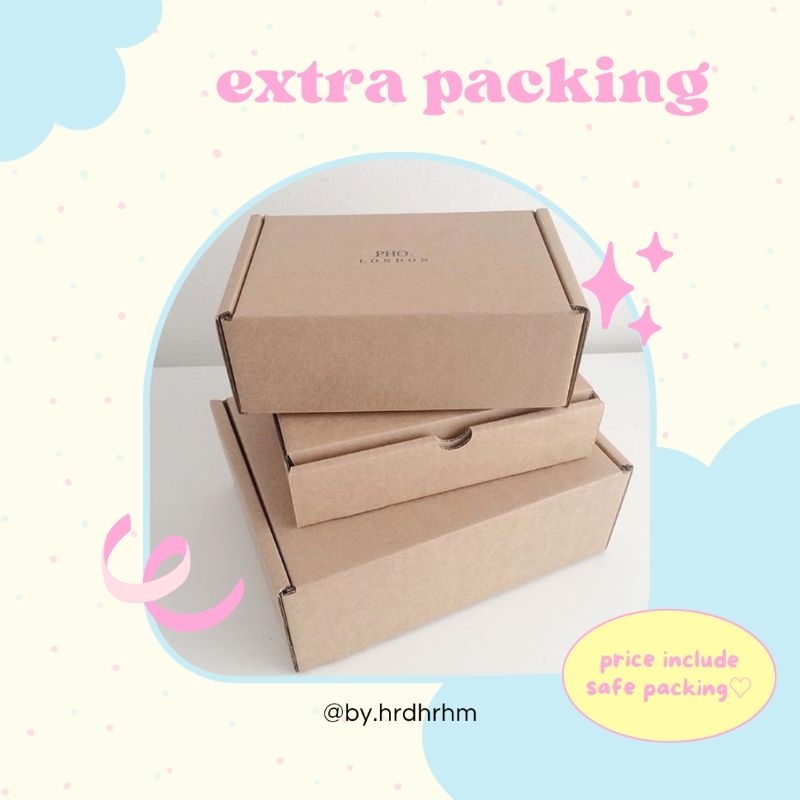 Jual TAMBAHAN EXTRA PACKING BUBBLE WRAP, BOX KECIL, SEDANG, BESAR ...