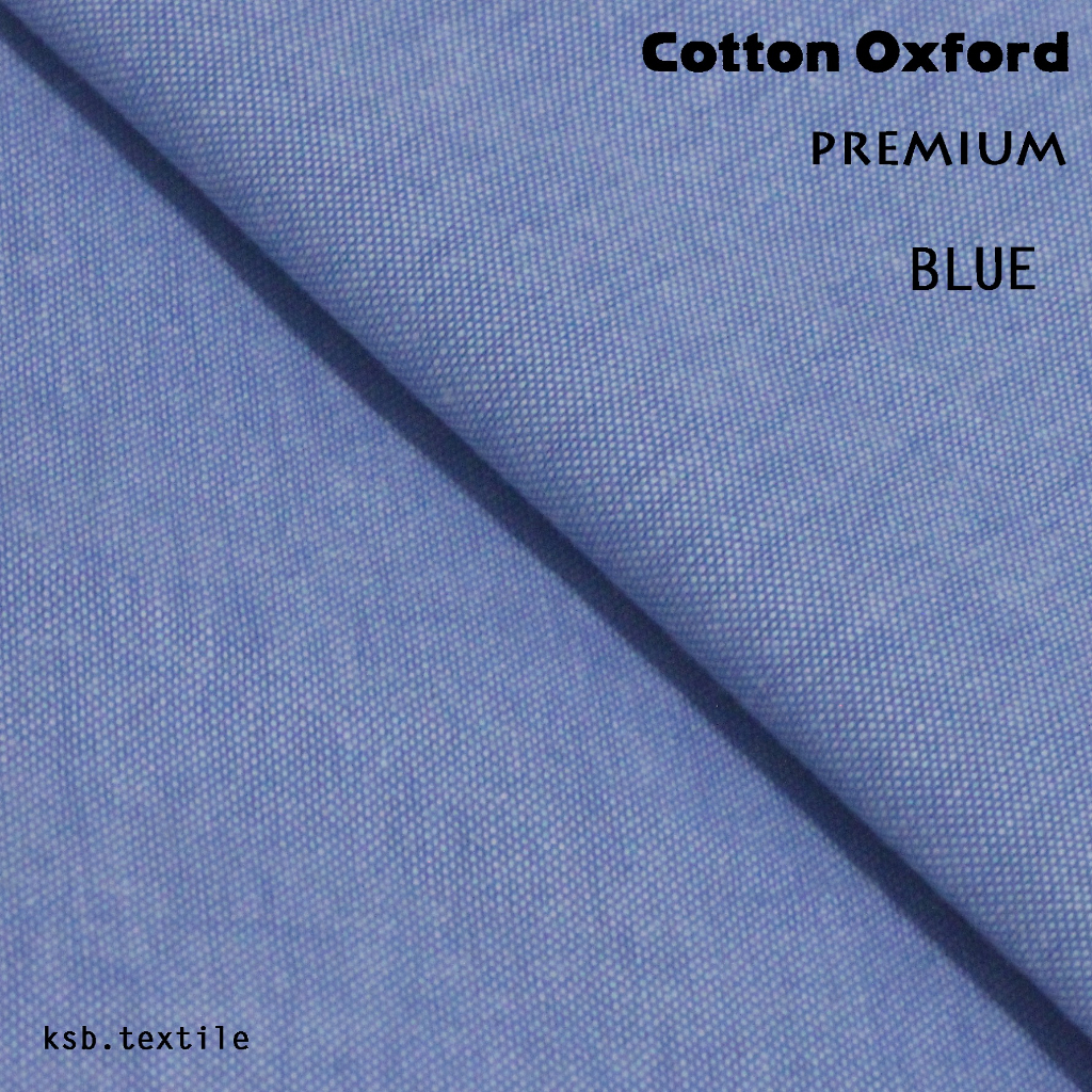 Jual Cotton Oxford Premium Warna Two Tone dan Solid / Kain Katun Yarn ...