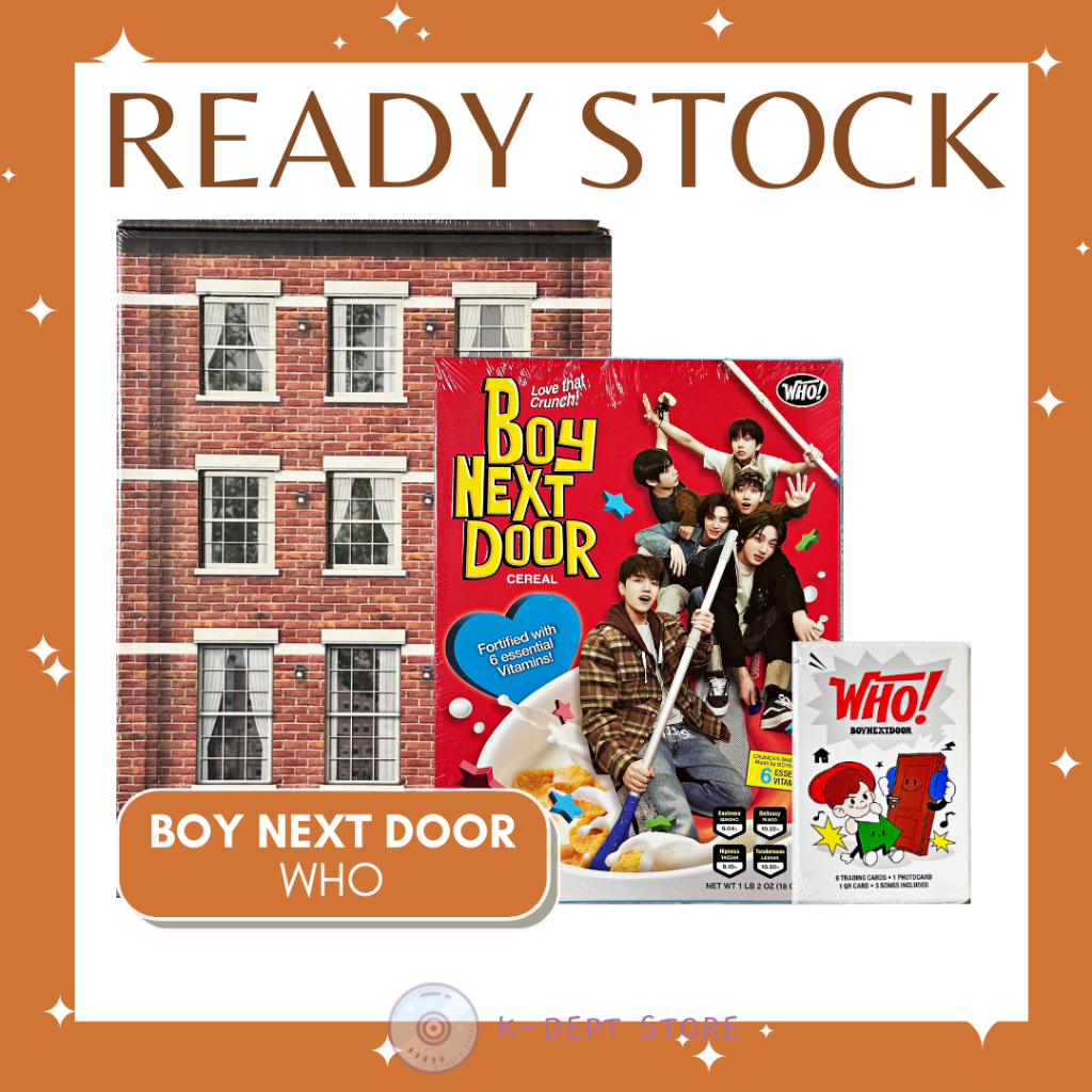 Jual BOY NEXT DOOR WHO ! WHO CRUNCH WEVERSE 1st SINGLE ALBUM | Shopee Indonesia