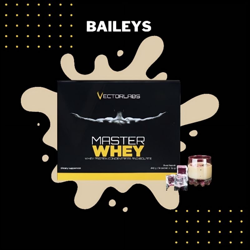 Jual Vectorlabs Master Whey Protein Kemasan Box 12 Sachet Susu Whey ...