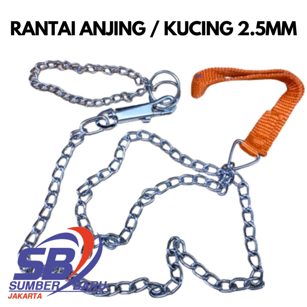 Jual RANTAI ANJING , RANTAI KUCING , RANTAI HEWAN , RANTE 2.5 MM SBJ ...