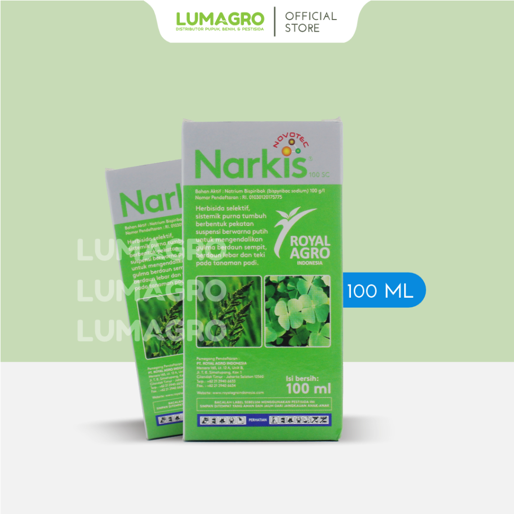 Jual Herbisida Narkis 100SC 100ml Natrium Bispiribak Pengendali Gulma ...