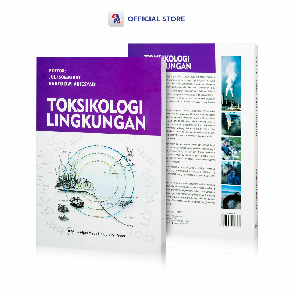 Jual Buku Toksikologi Lingkungan UGM Press / UGM PRESS -UGMP - UGMP | Shopee Indonesia