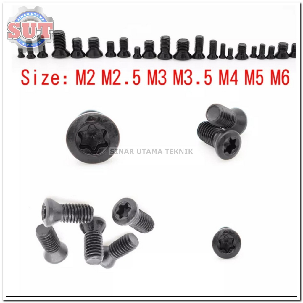 Jual Baut Holder M1.6X4-m6X12 Screw insert 6x12 Baut Bintang Baut Pisau ...