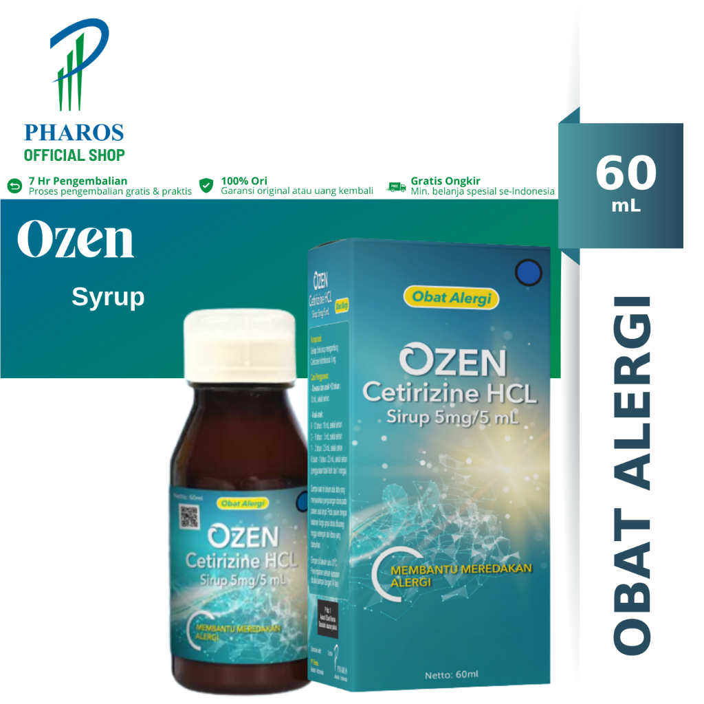 Jual Ozen Tablet 10mg / 1 Blister @ 4 Tablet / 1 Blister @10 Tablet ...