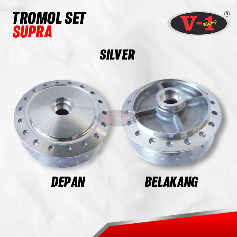 Jual V-1 RACING TROMOL SET SUPRA LAMA YANG MEMAKAI KAMPAS DEPAN ...