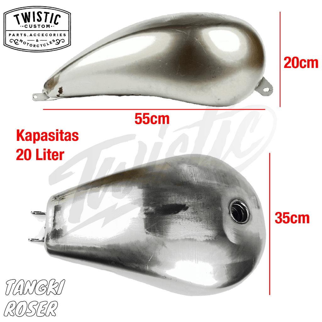 Jual Tangki Tengki Bensin Press Roser Motor Harley Sportster 48 883 ...