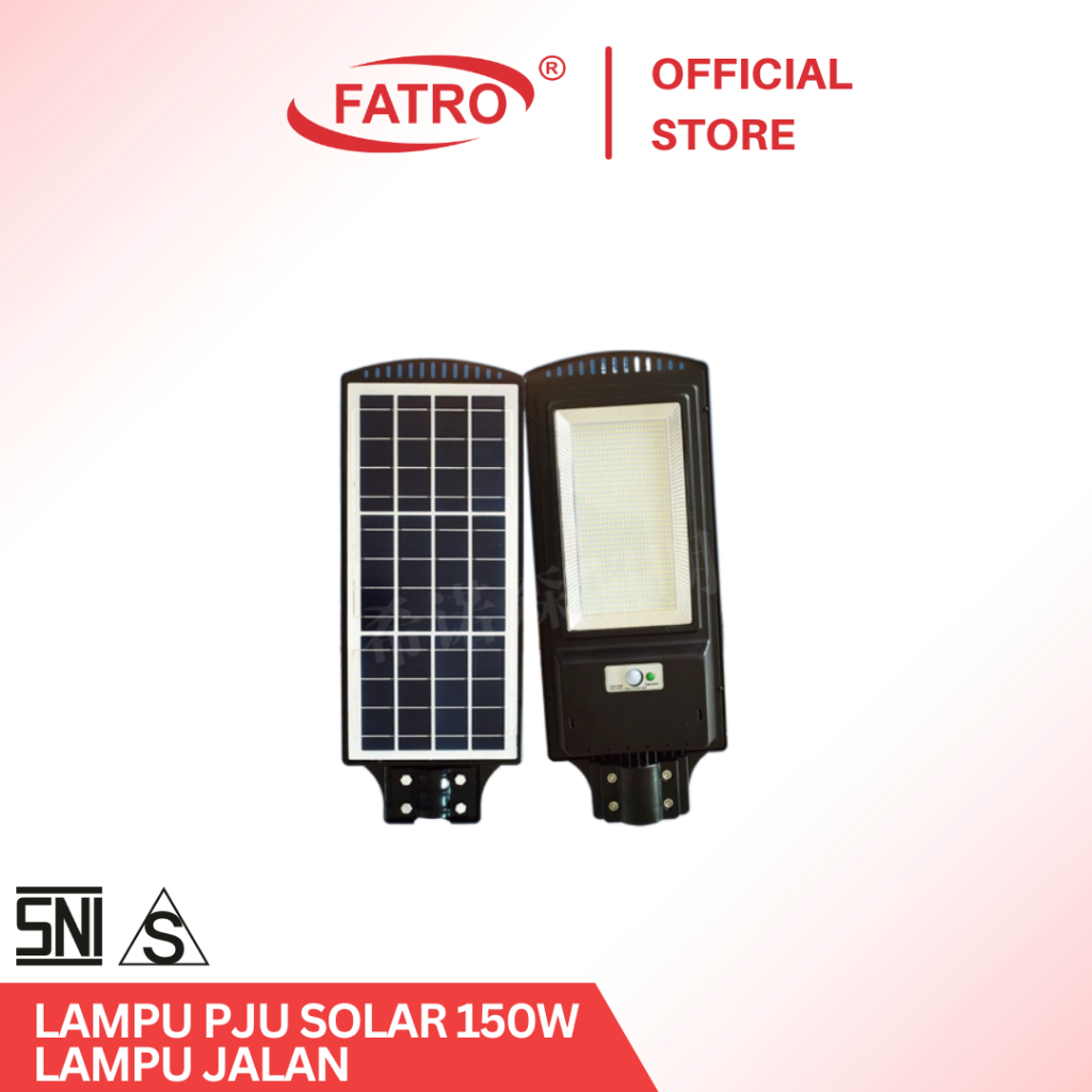 Jual Fatro Lampu Pju Solar 150w Lampu Jalan Solar Led Tenaga Matahari