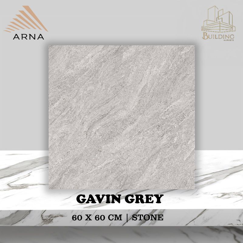 Jual Granite Lantai 60×60 GAVIN GREY/MATT/CARPORT/ARNA/SERIES | Shopee ...