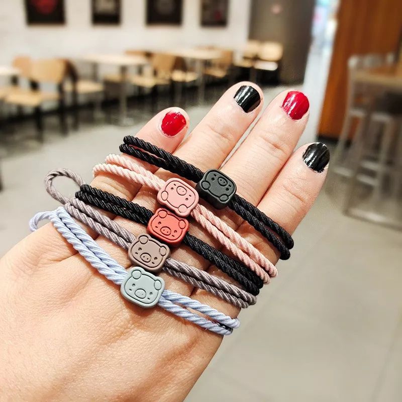 Jual Ikat Rambut Wanita Korea Model Gelang Aksesoris Fashion Korean ...