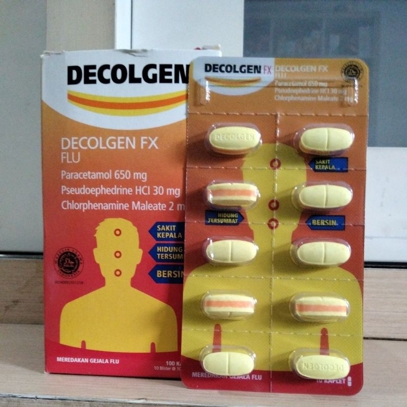 Jual DECOLGEN FX 10 TABLET | Shopee Indonesia