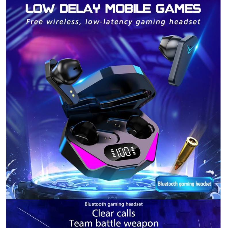 Jual TWS X15 buat gaming telpon dan musik cocok untuk semua jenis HP ...