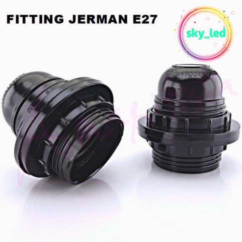 Jual FITTING JERMAN E27 / FITING JERMAN E27 / FITTING GERMAN / FITTING ...