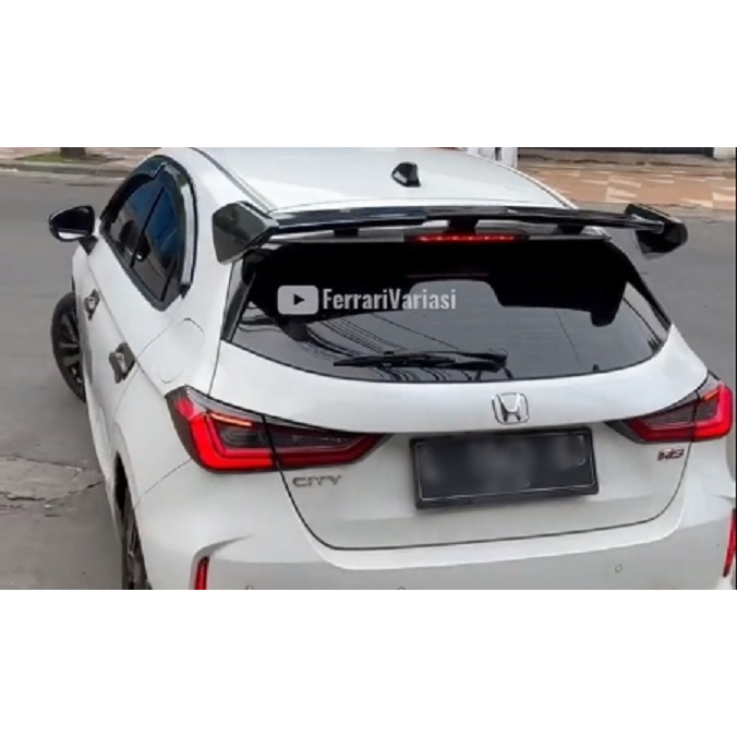 Jual Spoiler Urbanite style mobil honda City Hatchback ferrari variasi ...