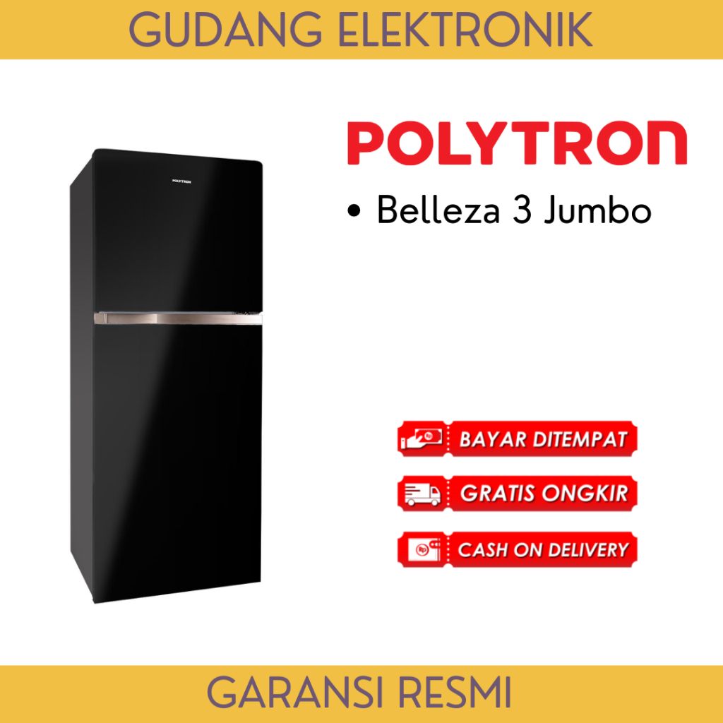 Jual KULKAS POLYTRON 2 PINTU | PRW 23 MNX | 220L - GRATIS ONGKIR SERANG ...