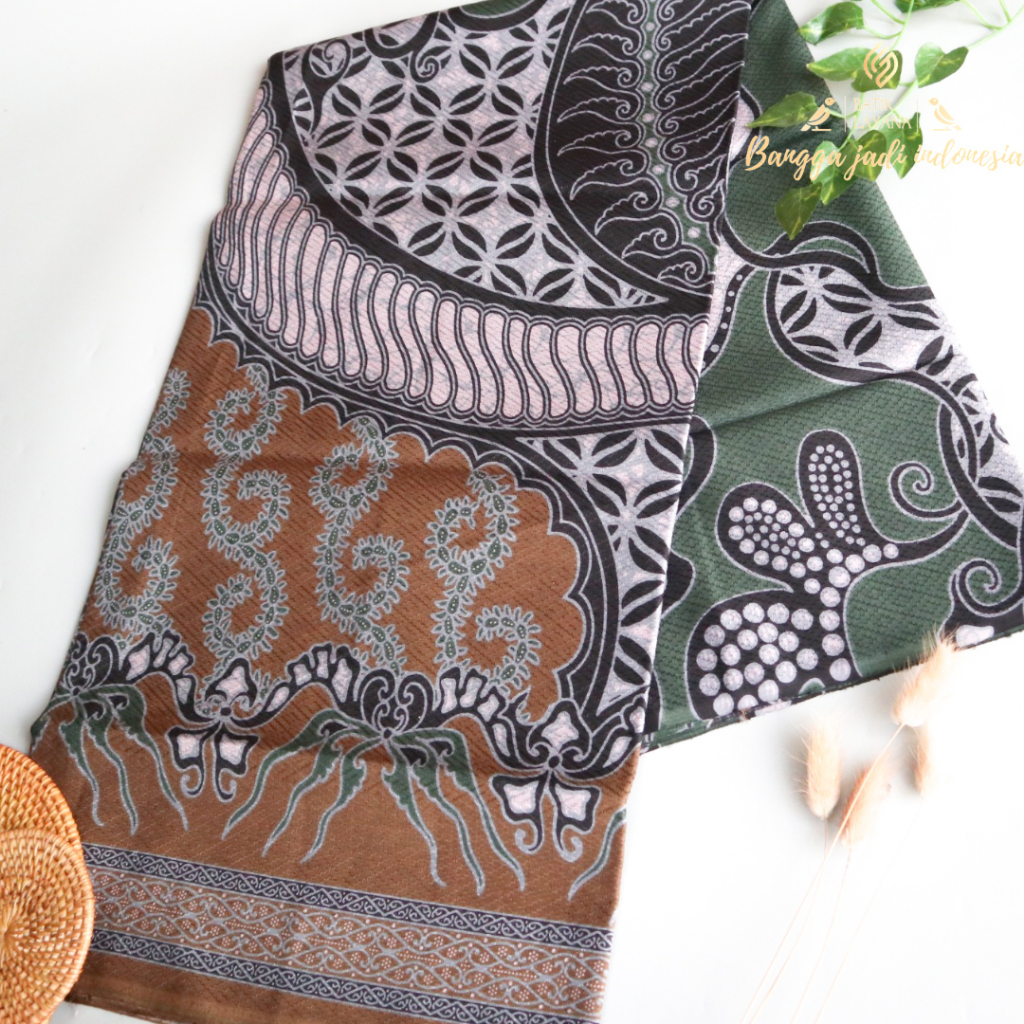 Jual Bahan Kain Batik Layana Dolby Motif Lasmana Katun Dobi Premium ...