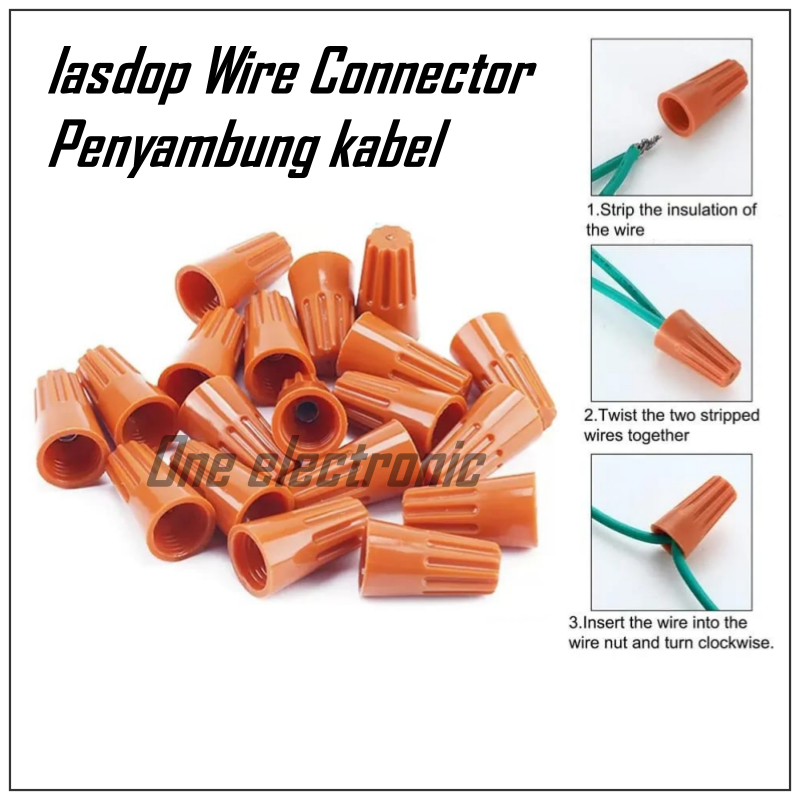 Jual Lasdop Wire Connector Sambungan kabel listrik Terminal | Shopee ...