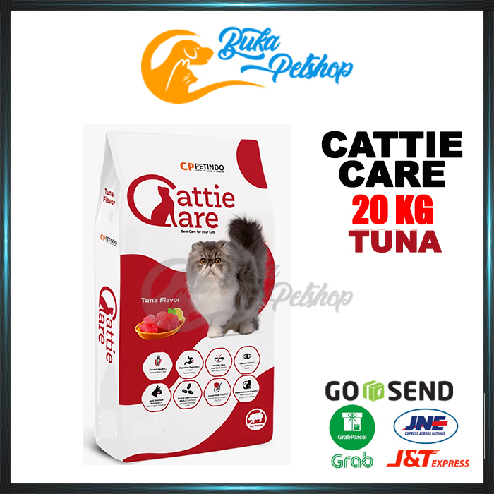 Jual CATTIE CARE Tuna 20kg Makanan Kucing Cattie Care | Shopee Indonesia