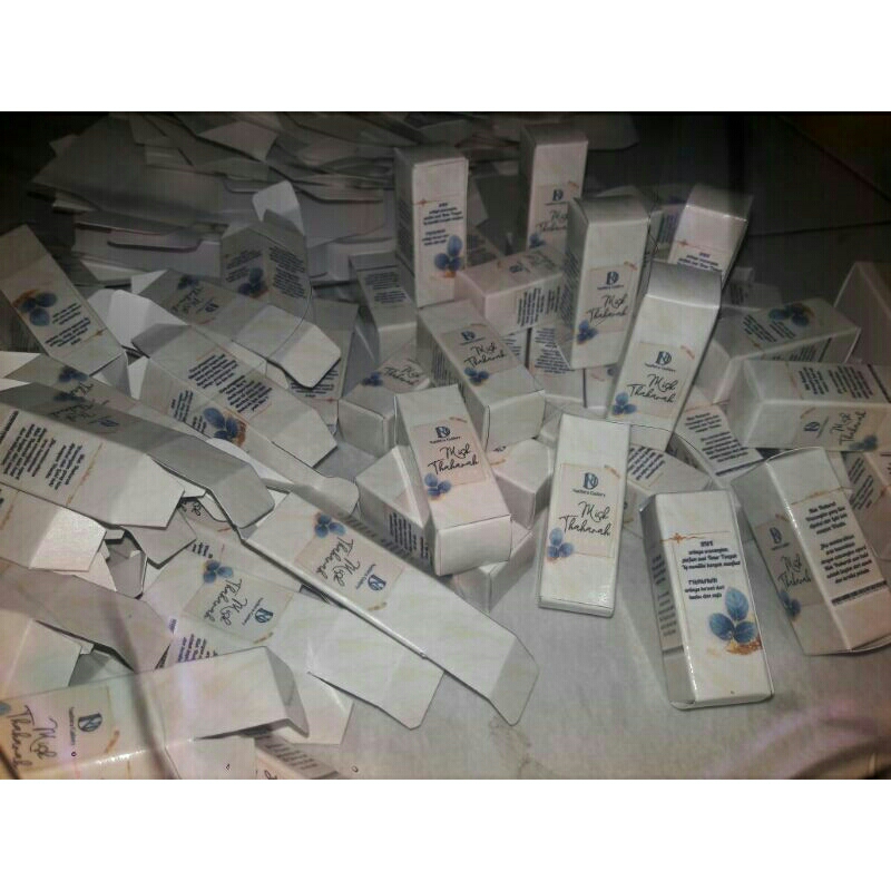 Jual Dus/box packaging/kemasan produk ukuran 7x3,5x2,5cm desain custom ...