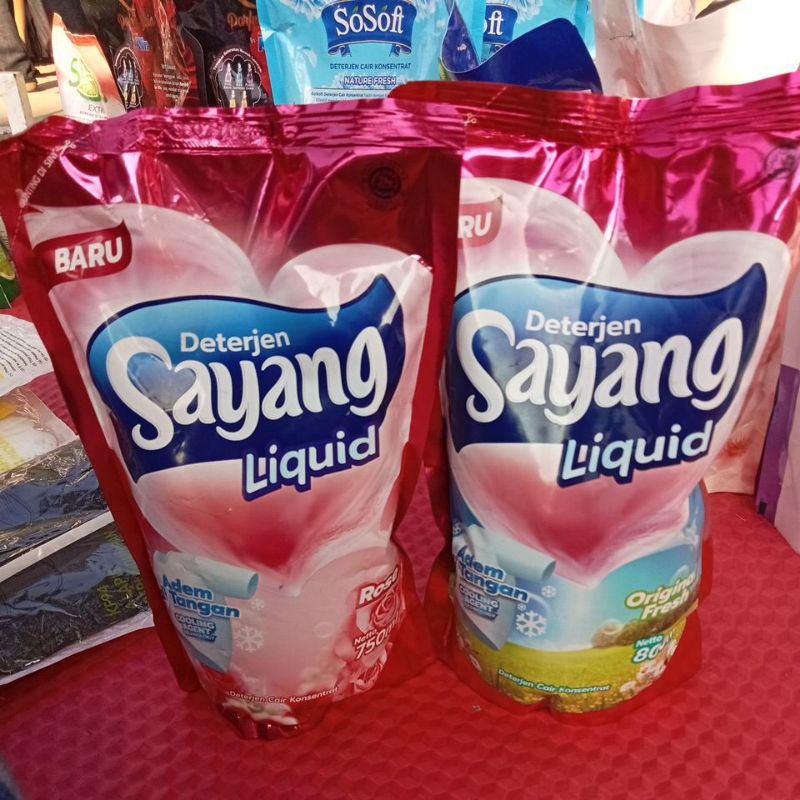Jual detergen Sayang Deterjen liquid cair 800ml | Shopee Indonesia
