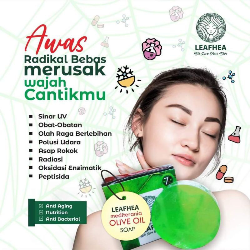 Jual WADAH / LE4FHE4 100% SOAP SABUN HIJAU SEJUTA MANFAAT | Shopee Indonesia