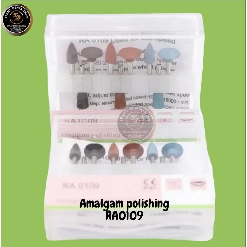 Jual Dental Bur Poles Amalgam Lowspeed/Bur Amalgam Polishing Kit ...