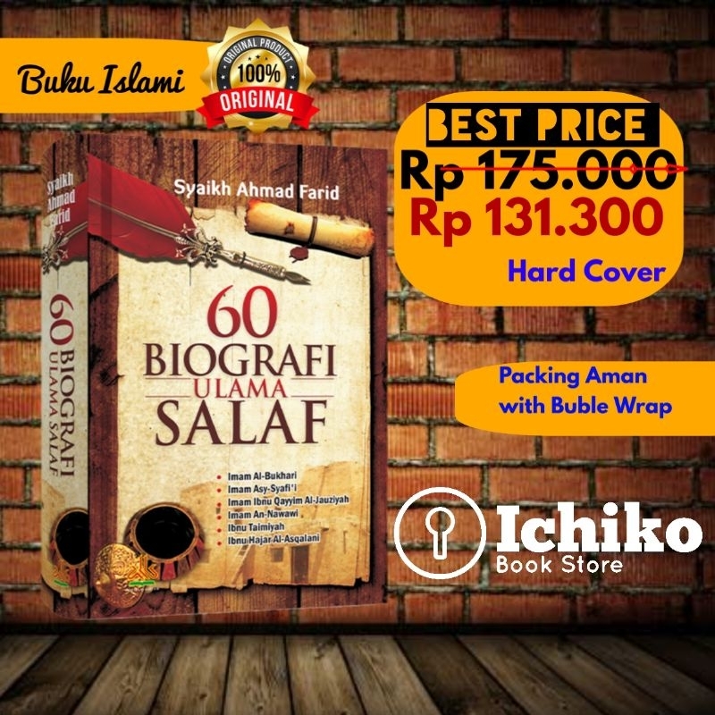 Jual Buku 60 Biografi Ulama Salaf/ Al Kautsar ORIGINAL | Shopee Indonesia