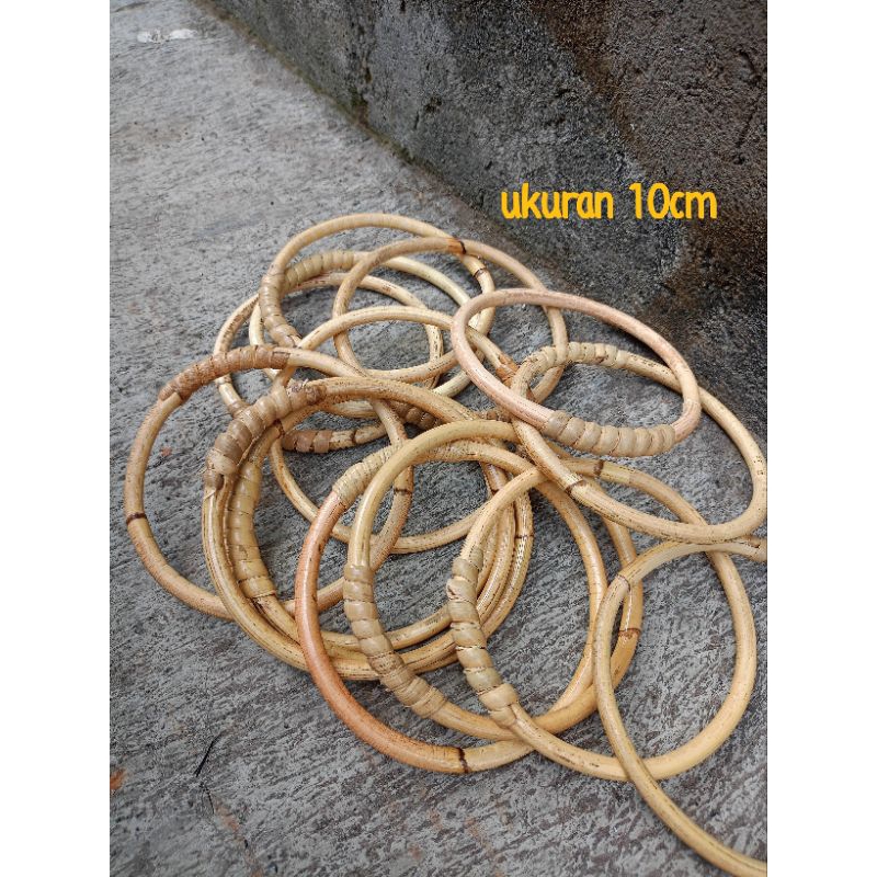 Jual Termurah gelang rotan gelang lempar ukuran 10cm, 15cm,20cm ...