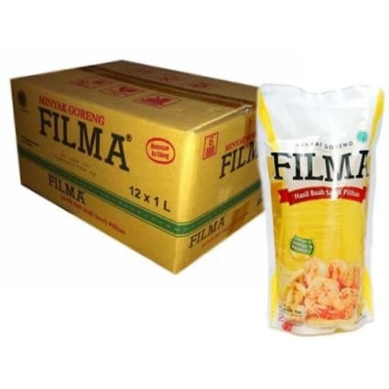 Jual Filma Minyak Goreng Refill 1Dus 1L | Shopee Indonesia