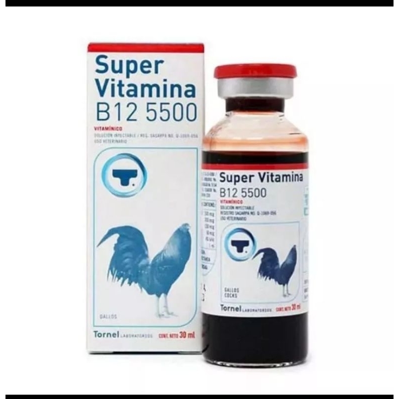 Jual OBAT DOPING AYAM SUPER VITAMINA B12 5500 TORNEL 30ML ORIGINAL ...