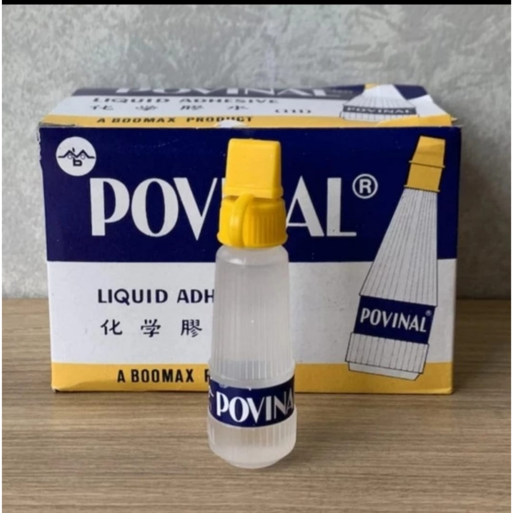 Jual Lem cair Povinal No 111 ukuran Kecil isi 22 ml. | Shopee Indonesia