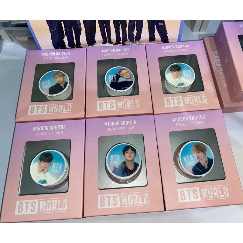 Jual MIRROR GRIPTOK BTS WORLD NAMJOON SEOKJIN YOONGI TAEHYUNG JUNGKOOK ...