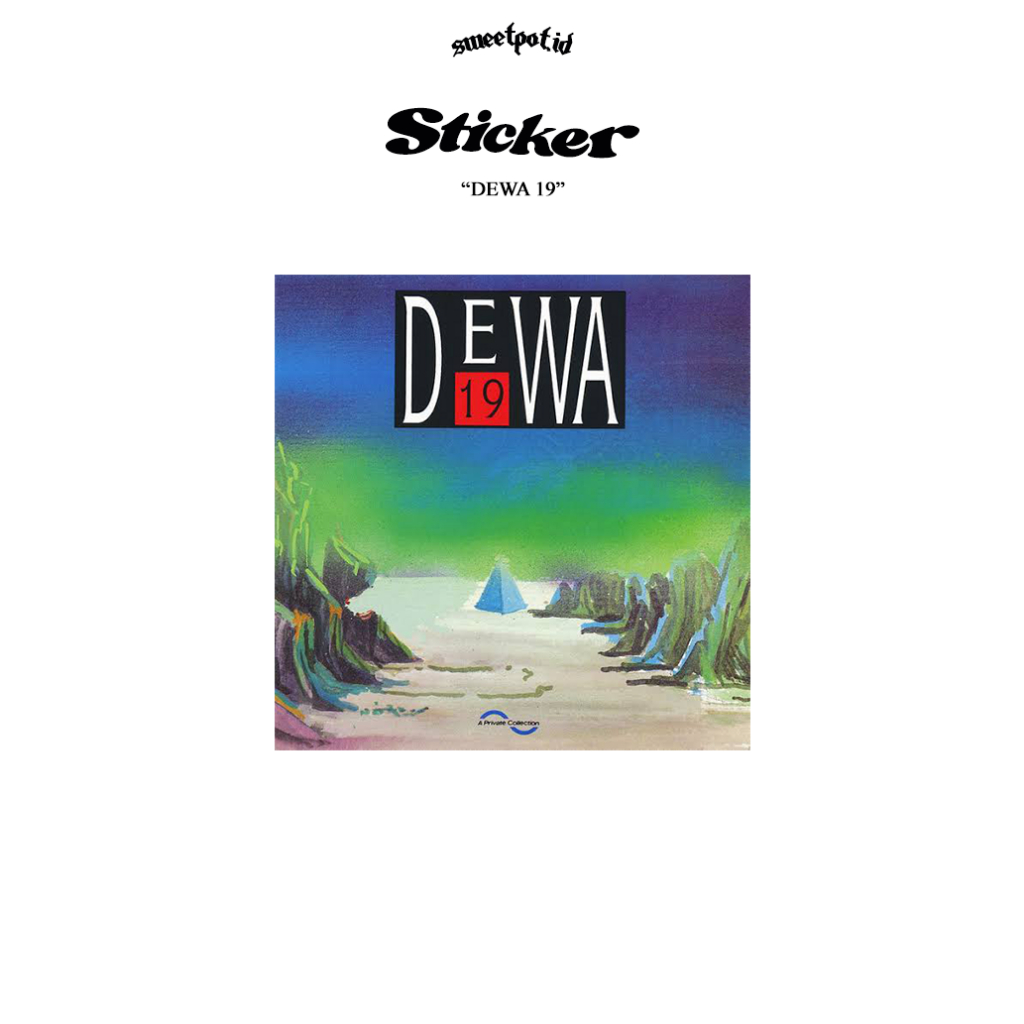 Jual (BISA COD) STICKER DEWA 19 EDITION / ARI LASSO / AHMAD DHANI ...