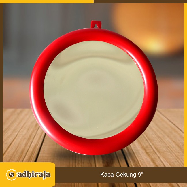 Jual Kaca Cermin Cekung Fengshui Merah ukuran 9 inci | Shopee Indonesia