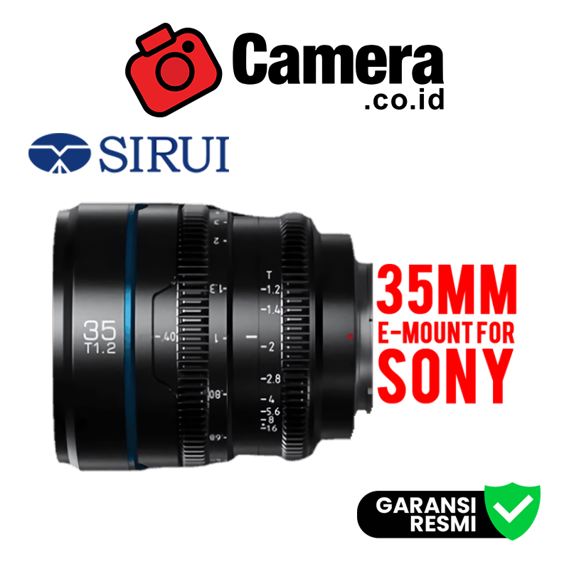 Jual SIRUI Nightwalker 35mm T1.2 S35 Manual Focus Cine Lens | Shopee Indonesia